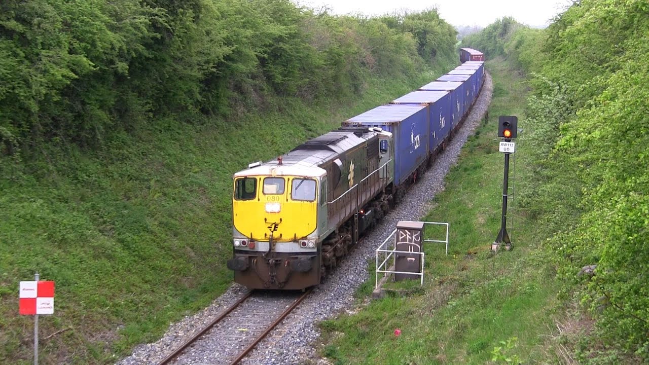 078 & 080 on DFDS liners @ Thomastown (2-5-2014) - YouTube