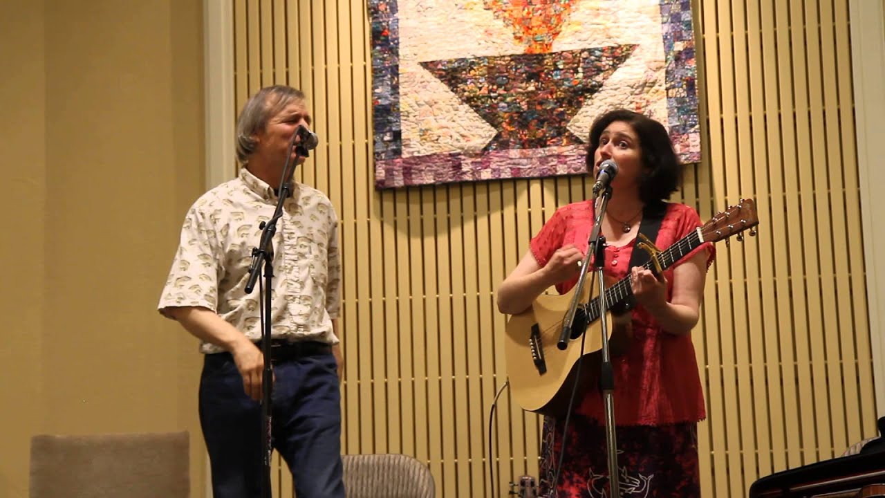 Sharon Abreu and Mike Hurwicz perform at Totem Pole Journey 2014 ...