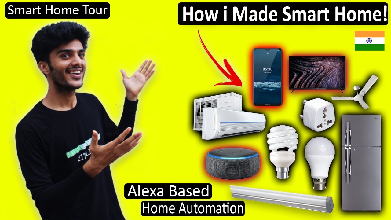 How i Made Smart Home! | Alexa Based Smart Home Automation | - YouTube