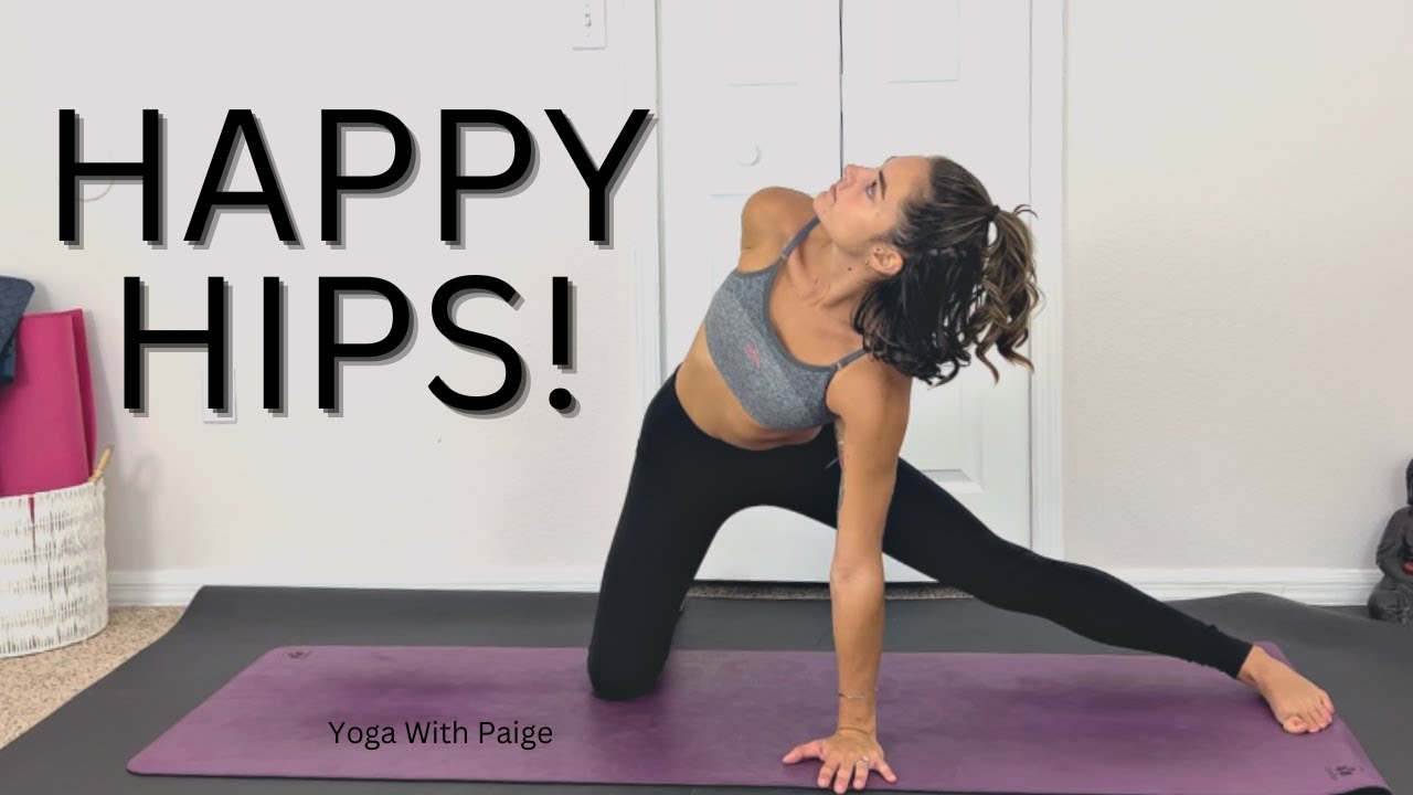 Slow Stretch For Tight Hips - 25 Minutes / Yoga With Paige - YouTube