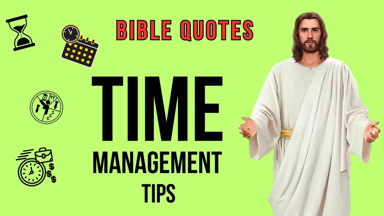 Time Management Lessons from Lord Jesus - Bible quotes #jesus # ...