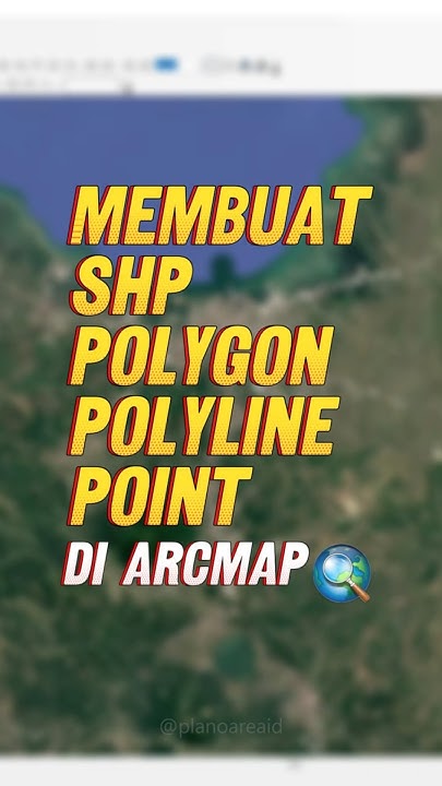 Cara Membuat Shapefile di ArcGIS - YouTube