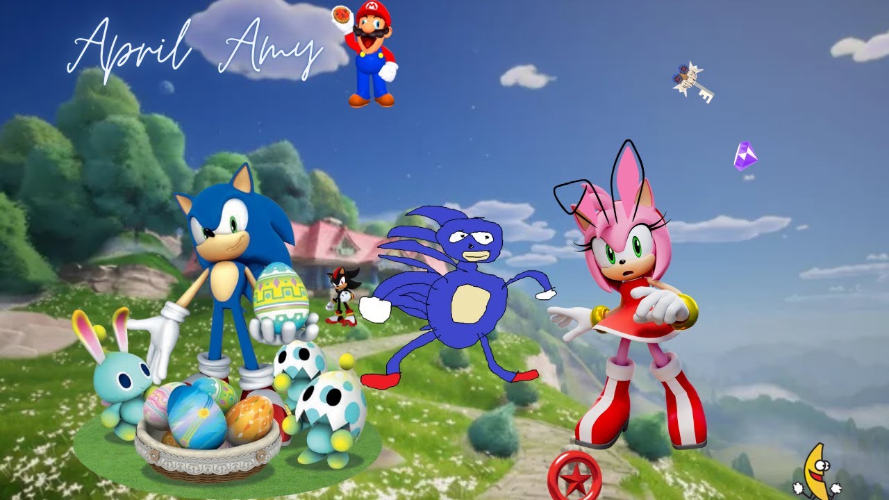 Easter Amy and Sanic the Hedgehog | Sonic Speed Simulator - YouTube