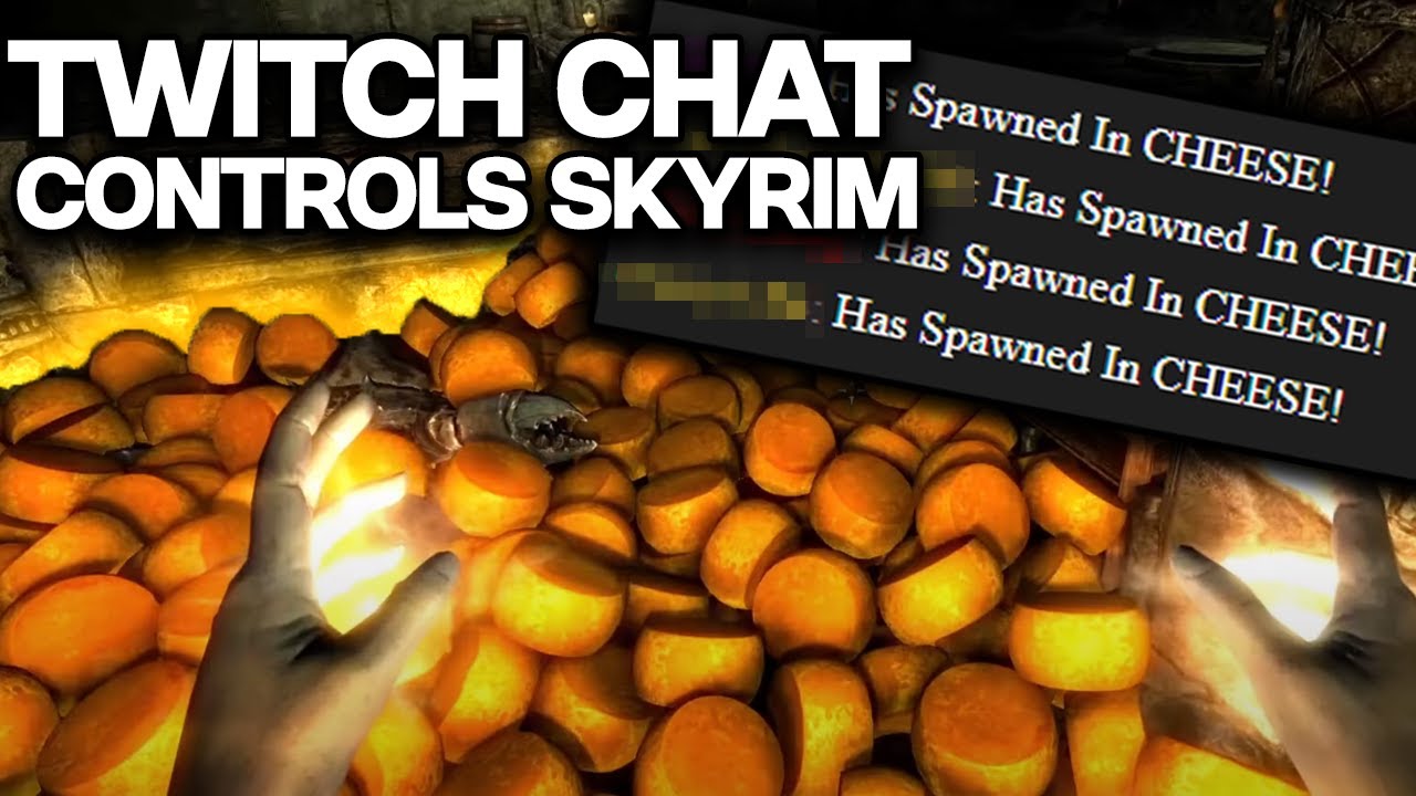 Twitch Chat Controls Skyrim In 2022 - Crowd Control Mod - YouTube