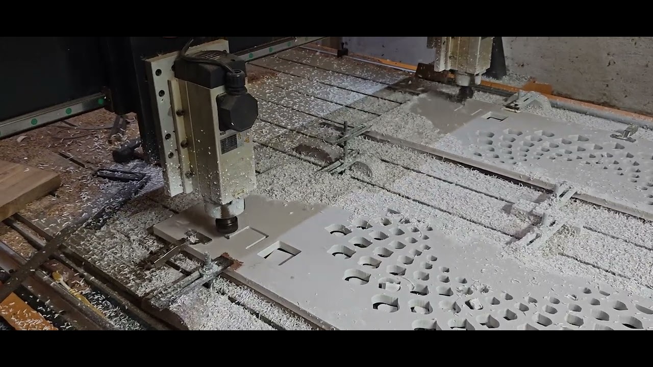 MDF 2D cutting work - YouTube