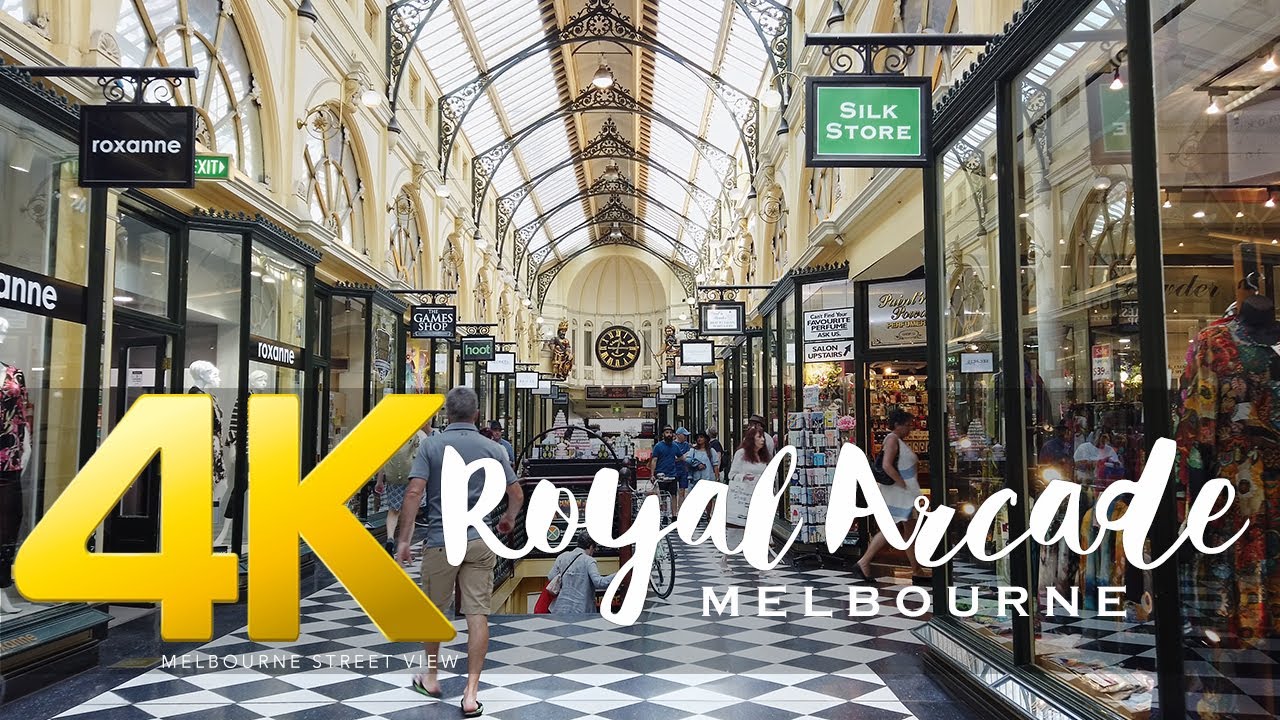 Explore Melbourne : Royal Arcade - Melbourne - 4K Ultra HD - DJI OSMO ...
