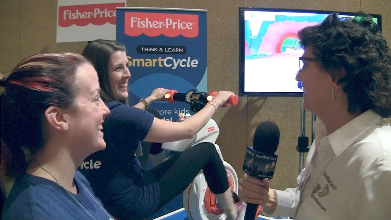 CES 2017: Fisher Price Smart Cycle - YouTube