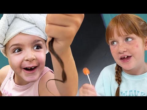 Adley Navey & Niko get HAiRCUTS!! for Nickelodeon KiDS CHOiCE AWARDS! Family Travel Day to Slime fun