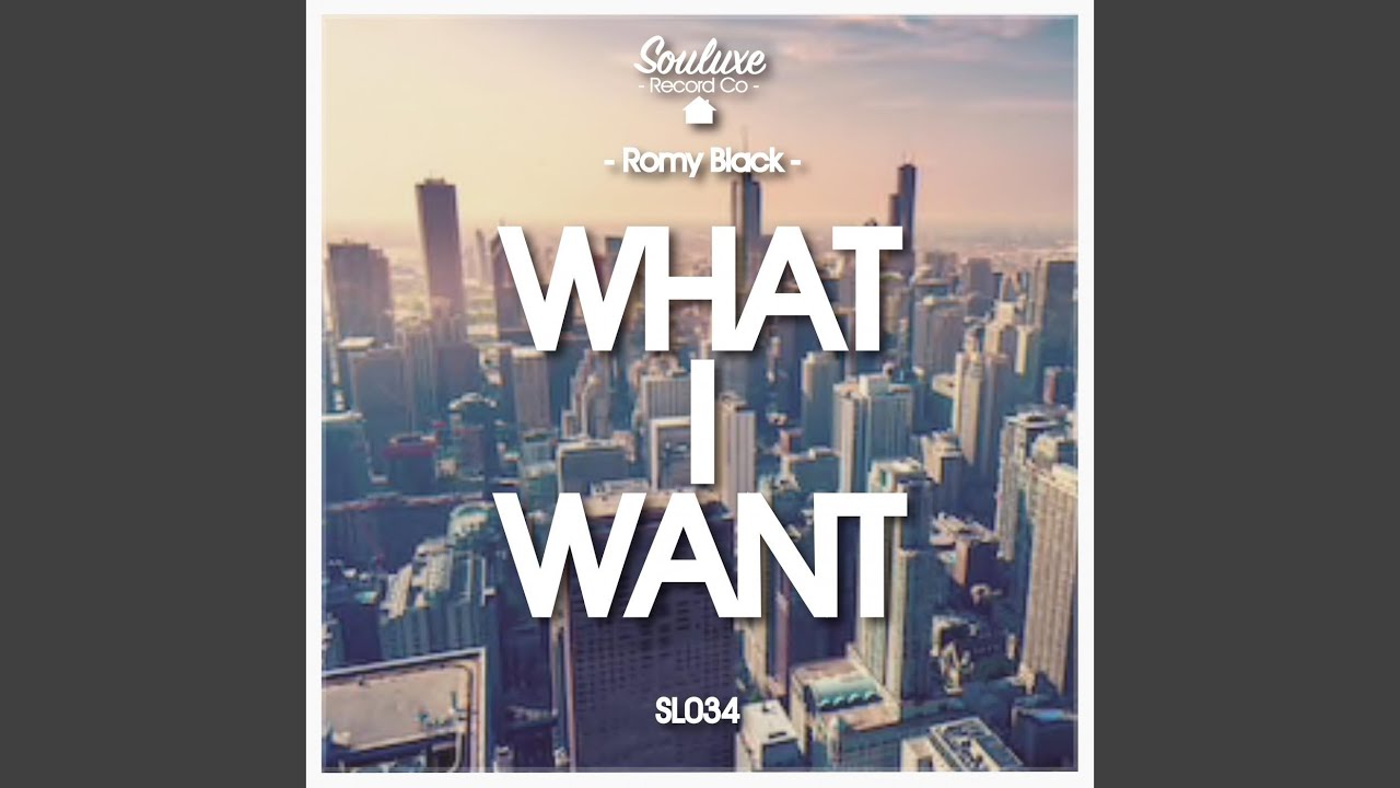 What I Want (Original Mix) - YouTube
