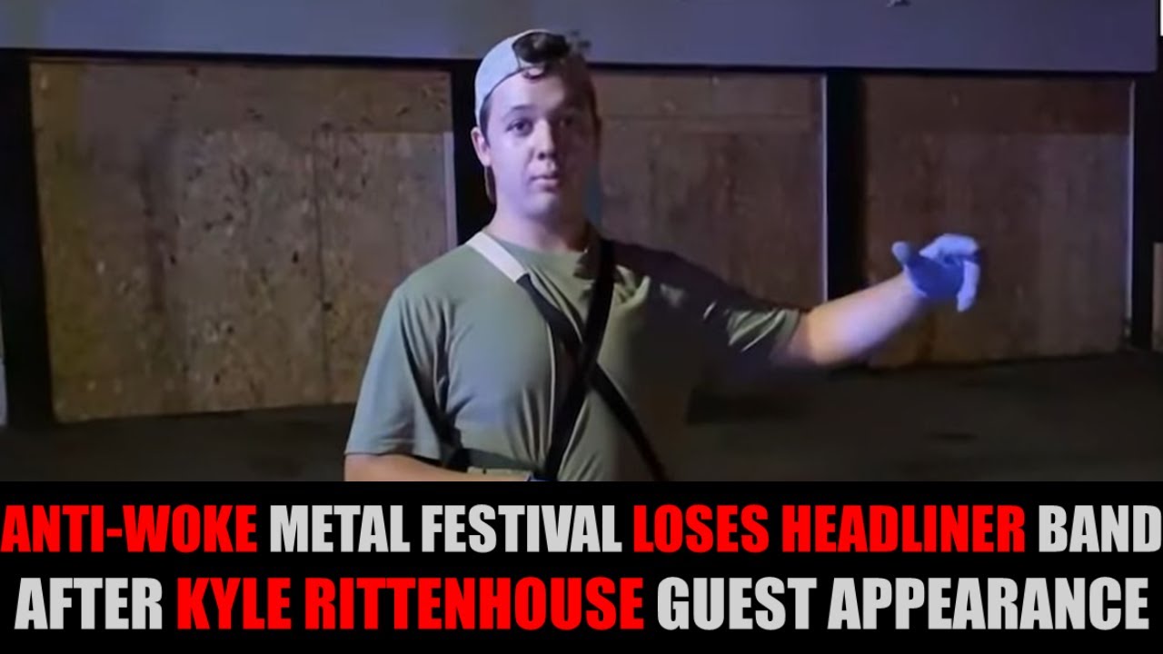 Metal Bands Quit Shell Shock Festival After Kyle Rittenhouse - YouTube