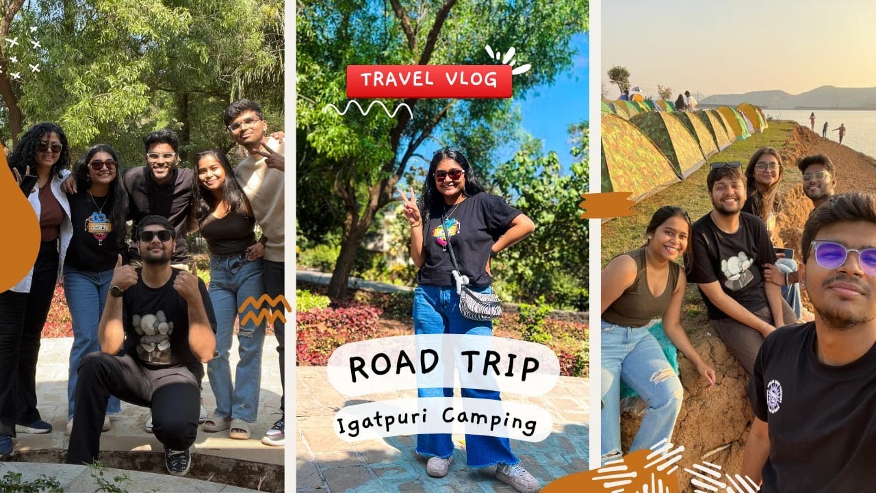 IGATPURI BHAM LAKE NEW YEAR CAMPING 2024 | ROAD TRIP WITH FRIENDS ...