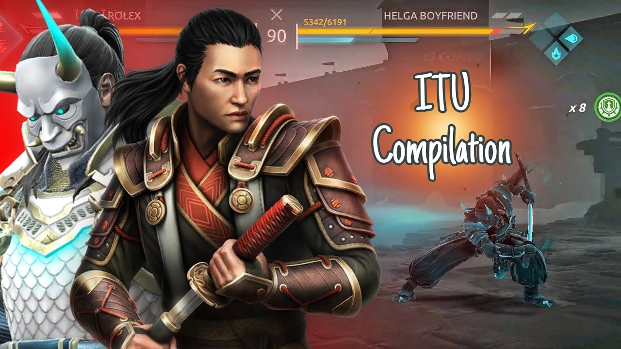 Only ITU Compilation Gameplay♥️ ||shadow fight 4 arena #shadowfight4 ...