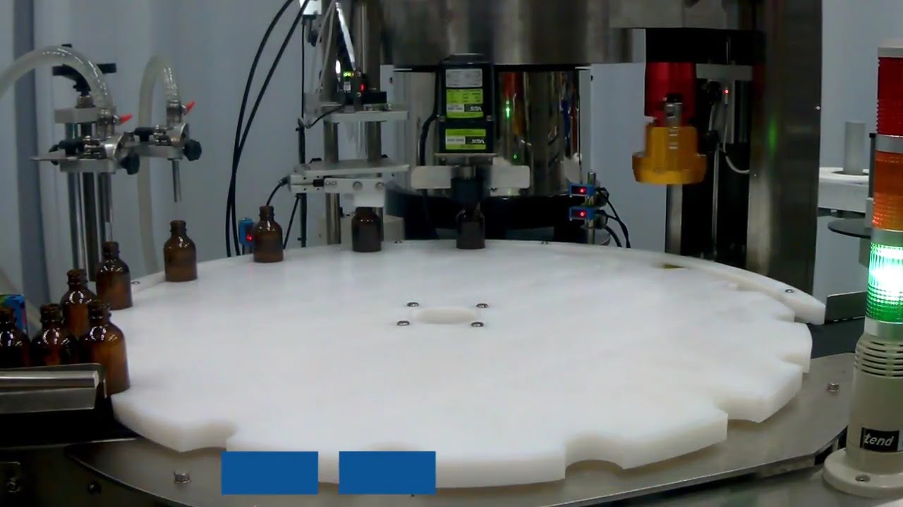 Starwheel filling & capping machine for dropper bottle|Neostarpack ...