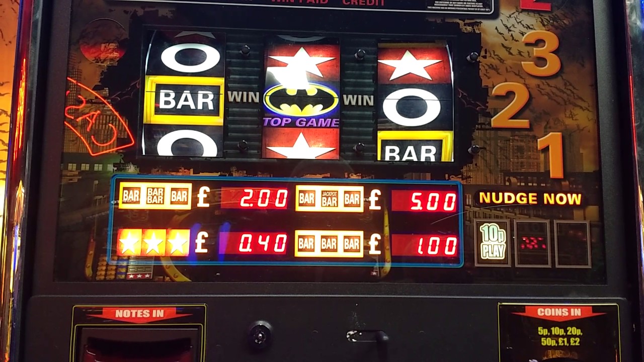 ASTRA BATMAN BEGINS fruit machine.BAT STREAK!!!! - YouTube