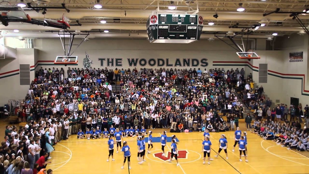 TWHS Sophomore Cheerleaders, Disney Pep Rally 11.7.13 - YouTube