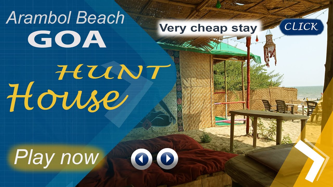 Hunt house in arambol goa #unique way to - YouTube