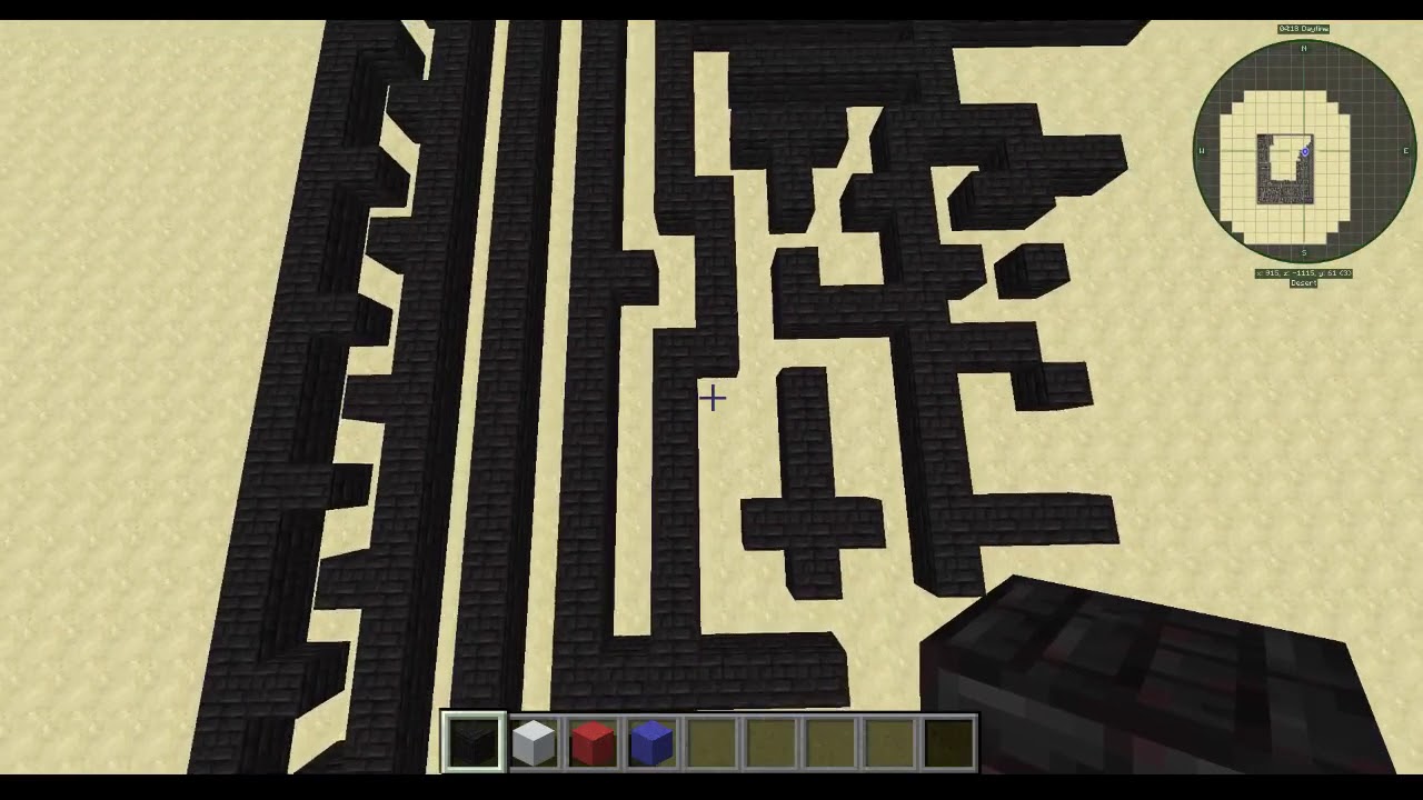Watch me build a maze in minecraft - YouTube