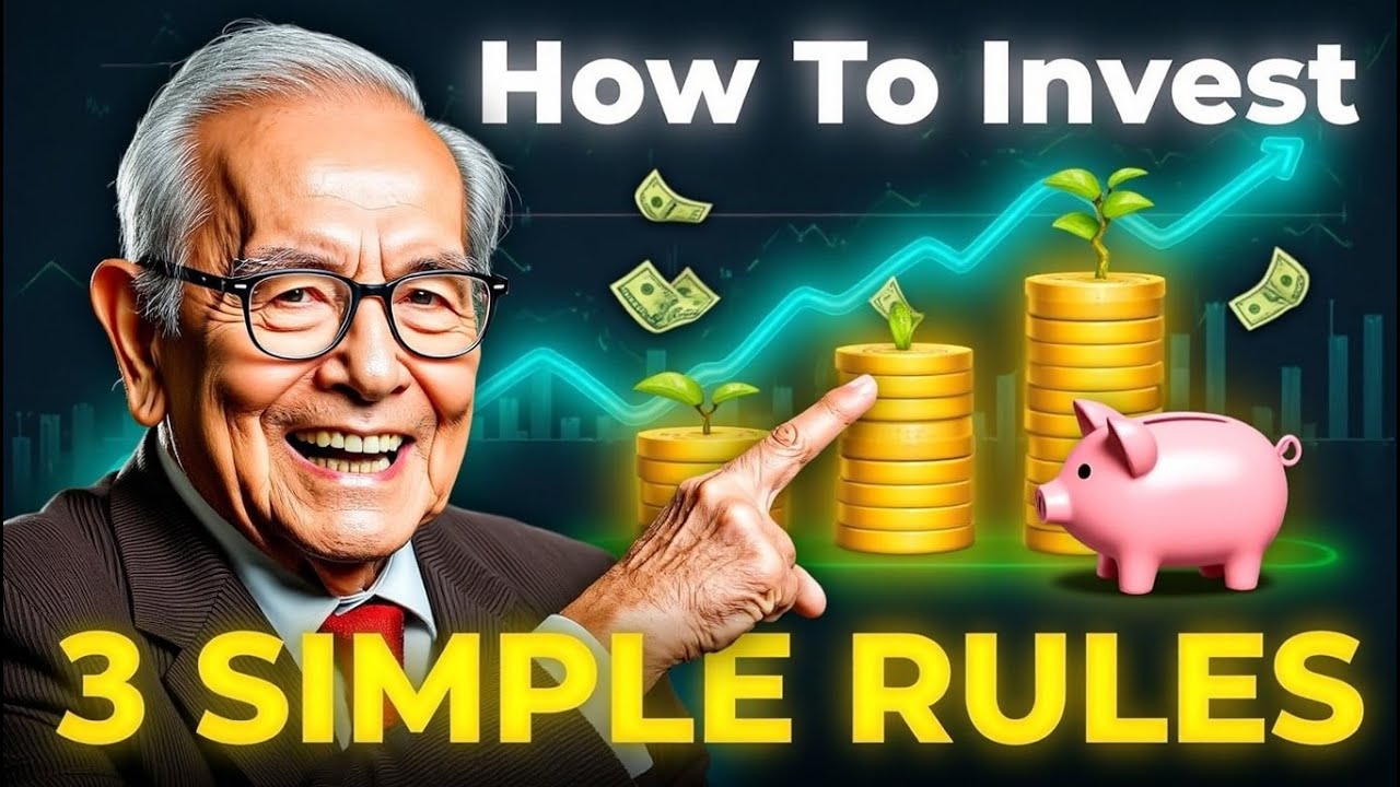 Warren Buffett | How To Invest For Beginners: 3 Simple Rules - YouTube