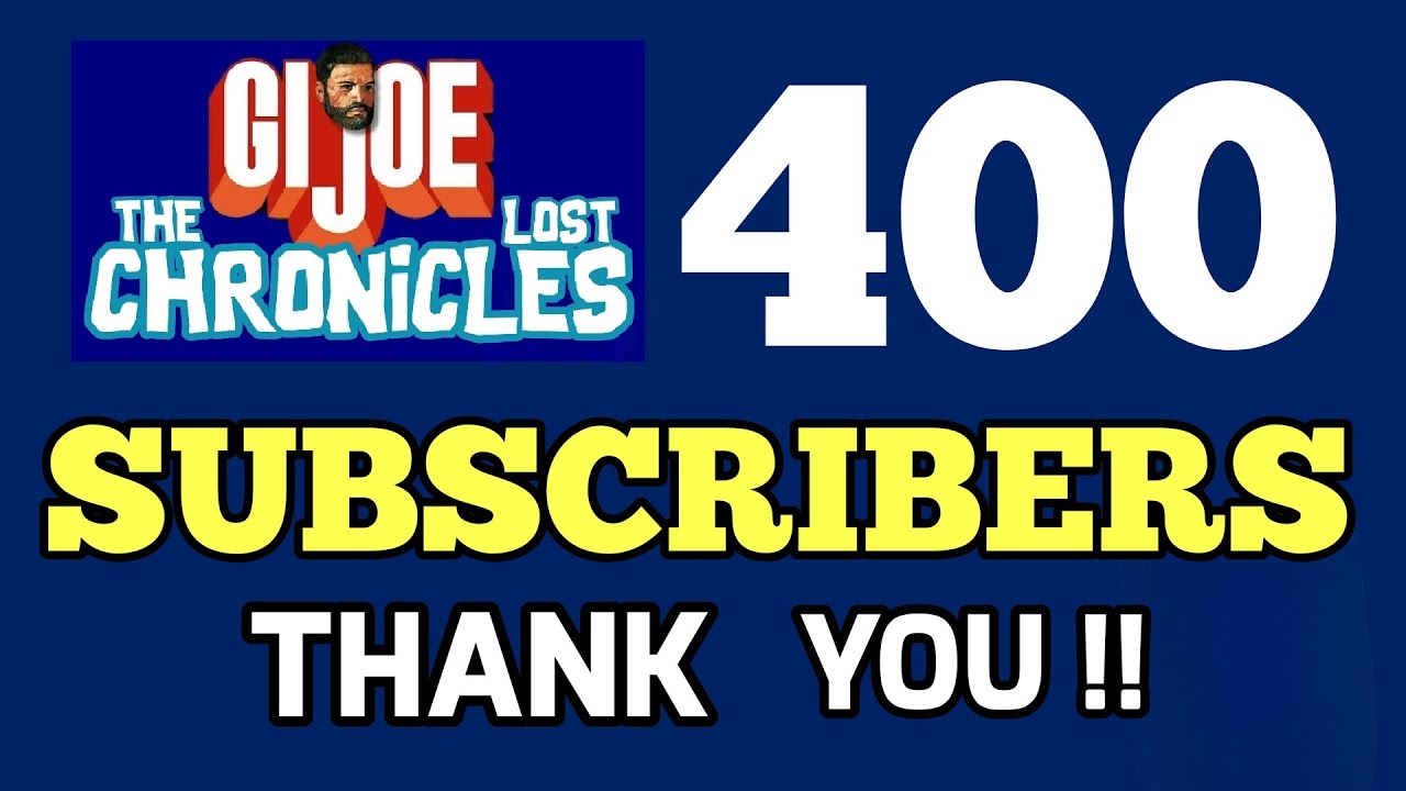 400 SUBSCRIBERS!!! - YouTube