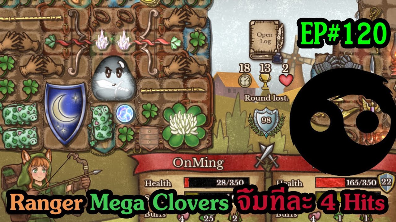 Ranger Mega Clovers จิ้มทีละ 4 Hits | Backpack Battles | EP#120 - YouTube