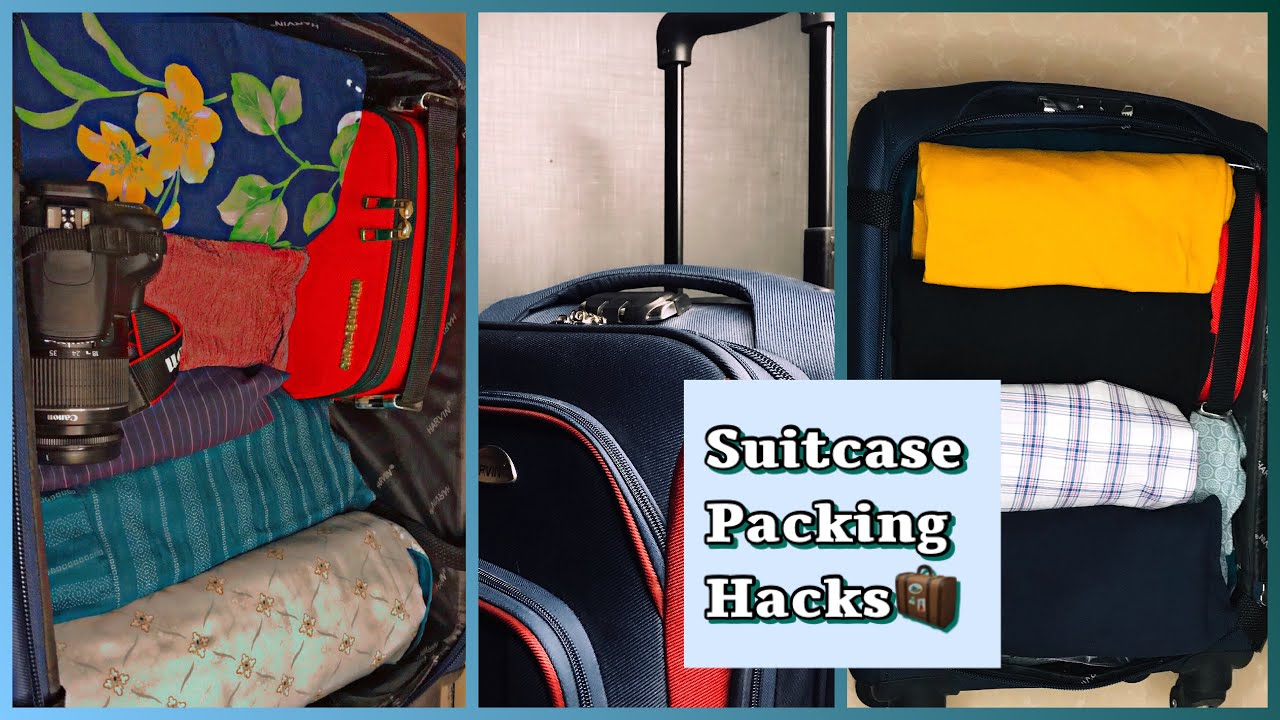 How to pack small suitcase | tips & tricks to pack a bag😍👍🏻🧳| pack for ...