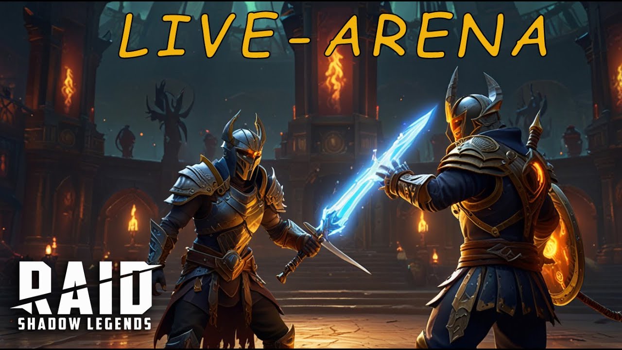 Пушимо аренку підписникам. Live-Arena Raid Shadow Legends - YouTube