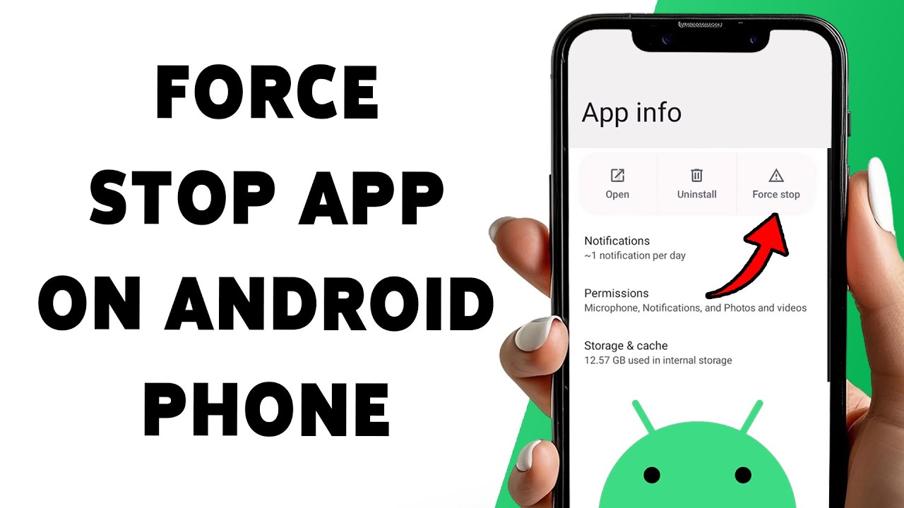 How To Force Stop App On Android Phone 2025 | Stop Any App From Running ...