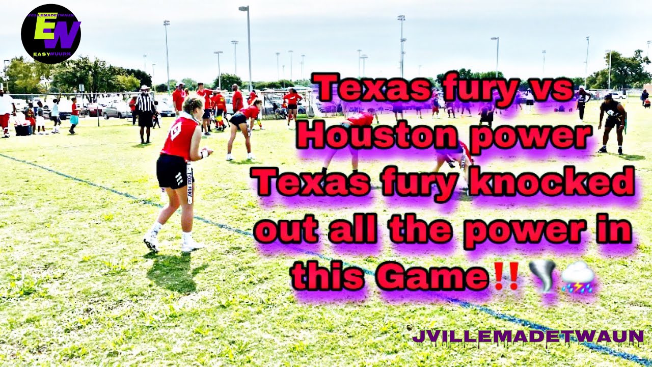 Texas fury vs Houston Power Texas fury knock out all the power in this ...