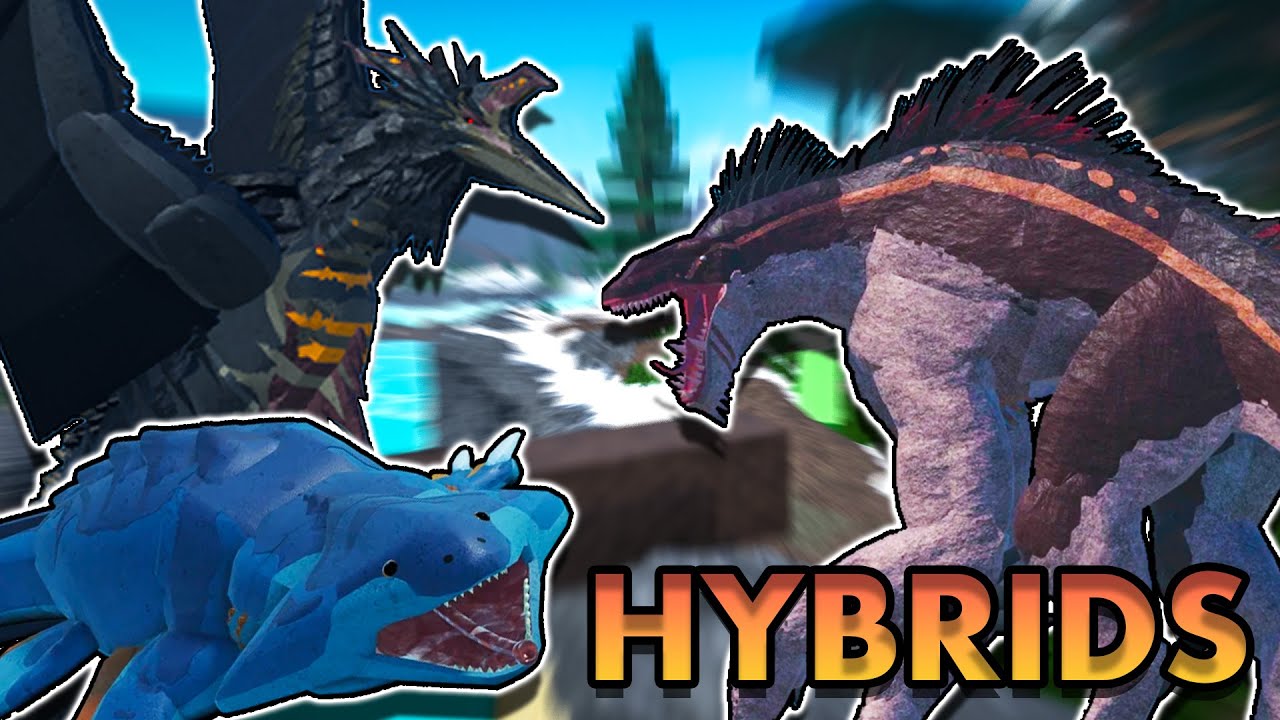 NEW HYBRIDS SHOWCASE! | Roblox Dinosaur Simulator - YouTube