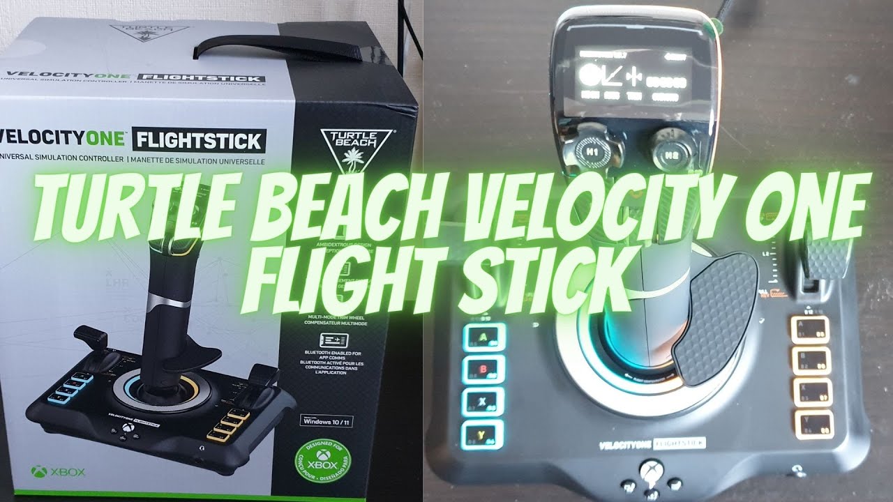 TURTLE BEACH VELOCITY ONE FLIGHTSTICK UNBOXING XBOX/PC - YouTube
