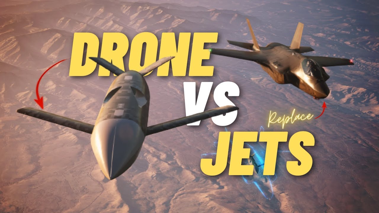 Can Drones Replace Fighter jets? - YouTube
