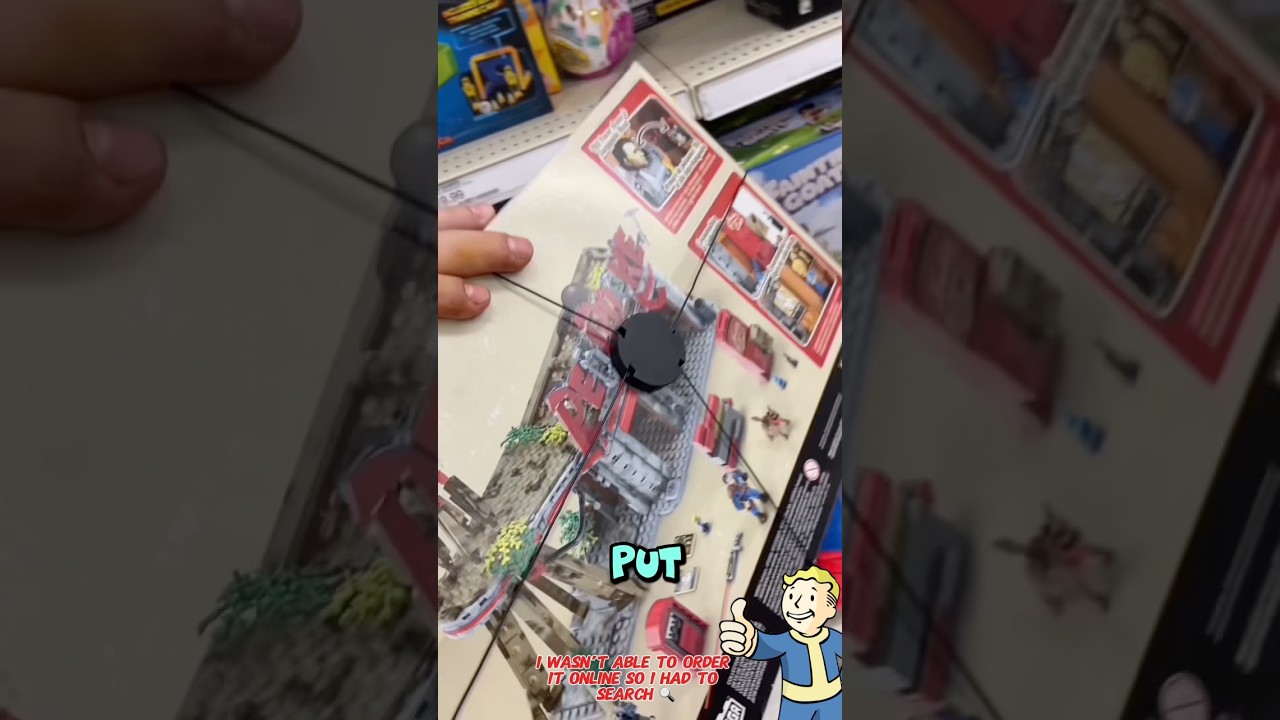 I finally found the Fallout red rocket gas station buildable set from ...