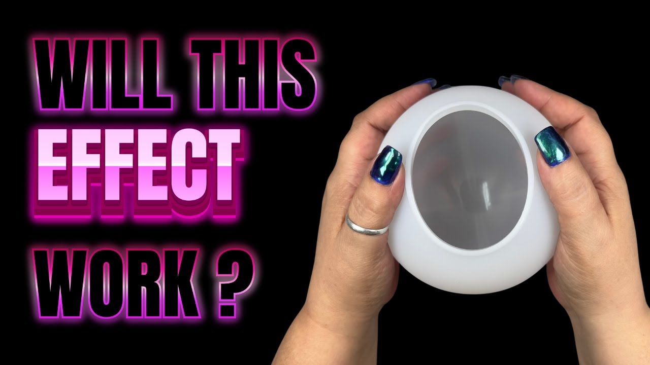 Craft MESMERIZING Resin Art using Flash Cure TRICK! - YouTube