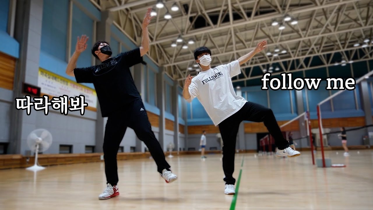 Badminton | SMASH | follow me, One two three. "that easy?" - YouTube
