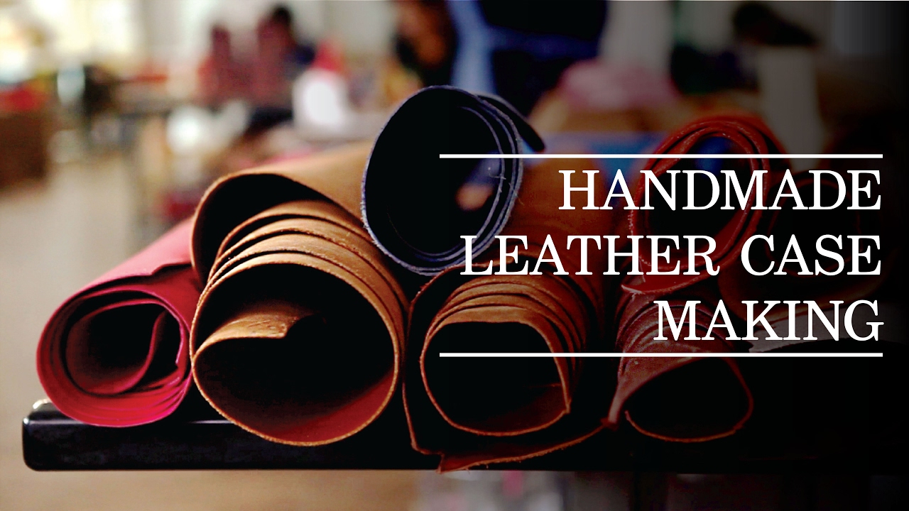 [WETHERBY] Handmade Leather Case Making - Best Quality Case ...