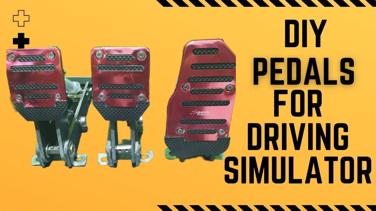 DIY PEDALS FOR DRIVING SIMULATOR - YouTube