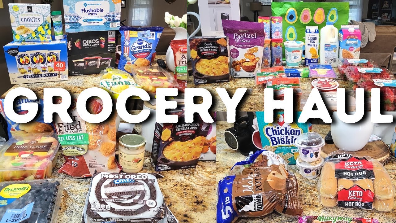 New Walmart Grocery Haul Aldi Haul Nicole Burgess Grocery Haul
