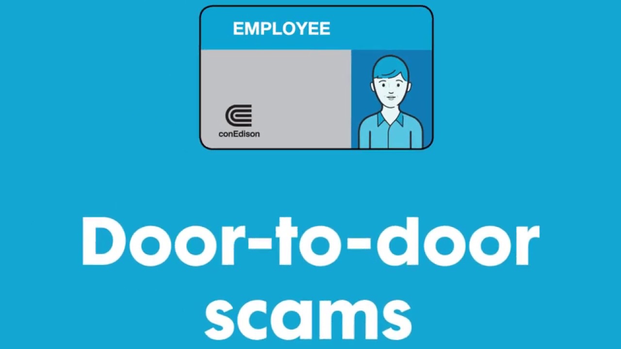 Con Edison Scam Awareness Week - YouTube