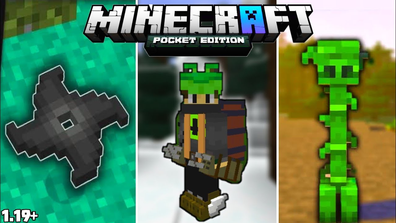 💥 6 Most Epic Things For Minecraft Pocket Edition 1.19+ | Epic Add-ons ...