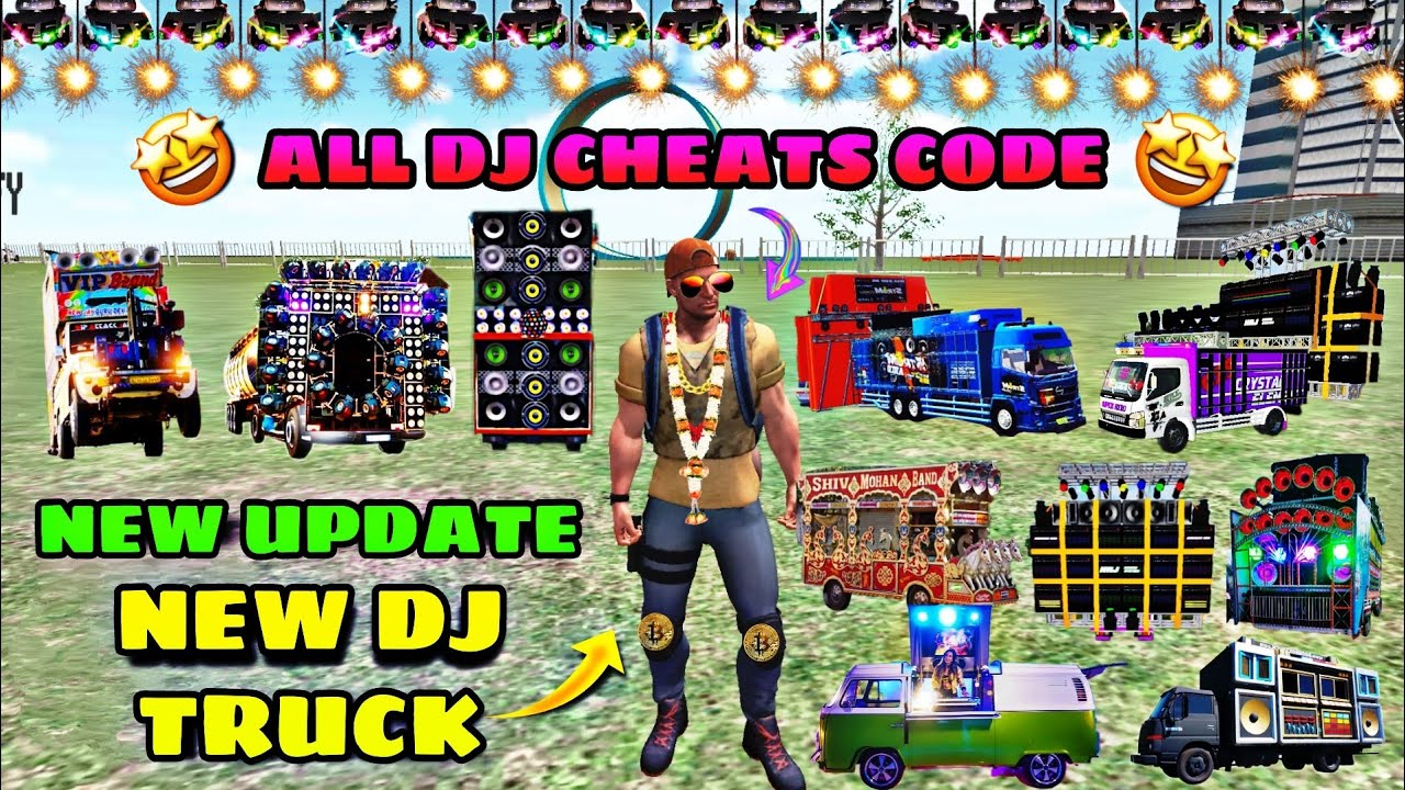 all dj cheats code in indian heavy driver🤫| chauhan brothers💯| dj ...