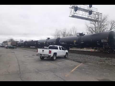 NS 179 at the Marion Union Station in Marion Ohio/Final Train of the Day - YouTube
