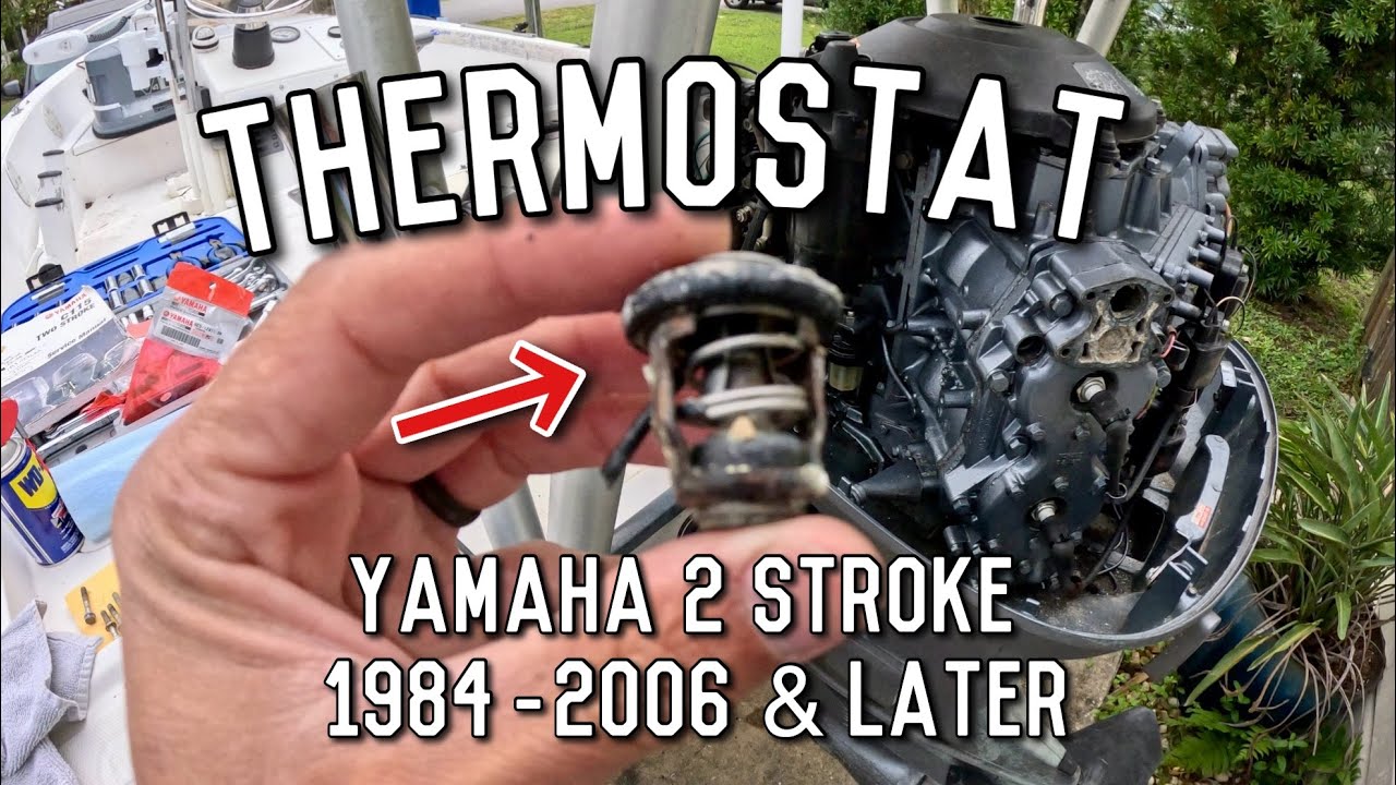 Engine kept overheating until we did this EASY FIX // Yamaha 115 2 ...