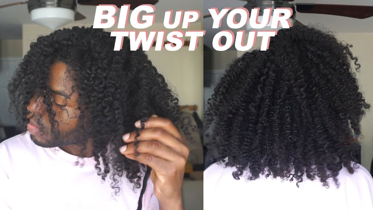 MAKE YOUR HAIR APPEAR THICKER BY SEPARATING YOUR TWISTOUT | VEDJ # 10 ...