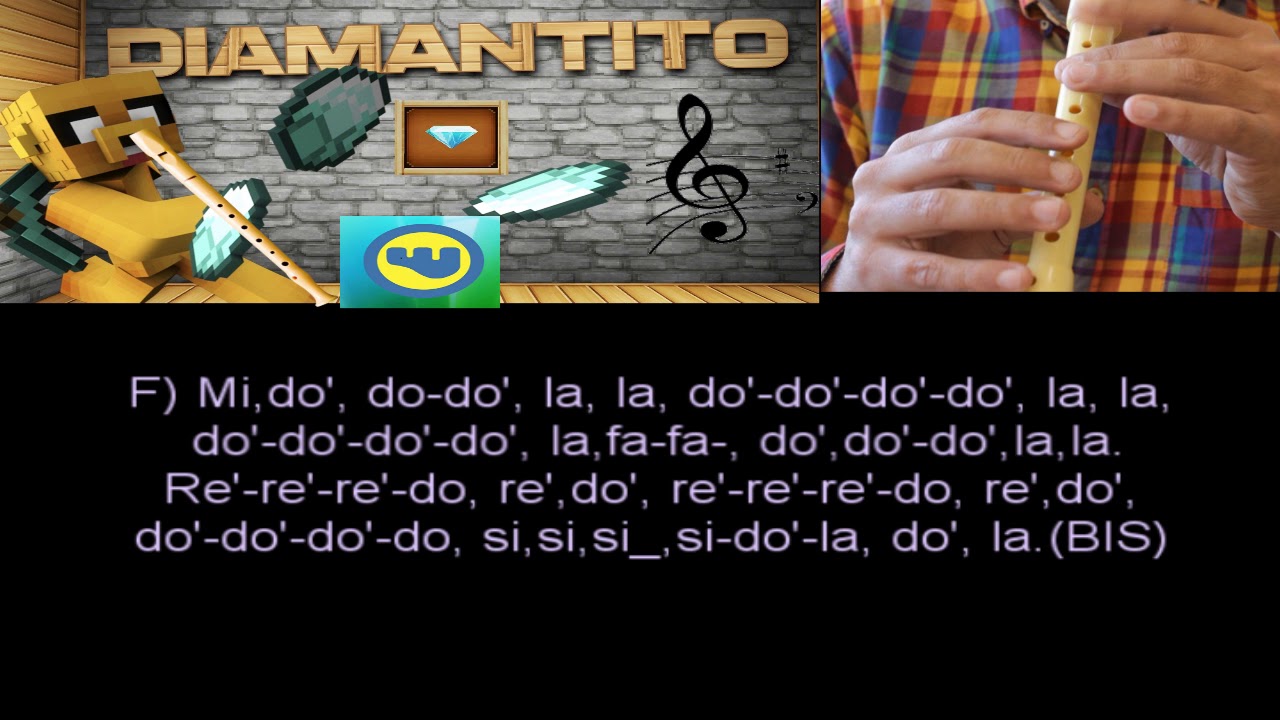 DIAMANTITO Mikecrack FLAUTA. Despacito Fonsi ft. Yankee FLAUTA con ...