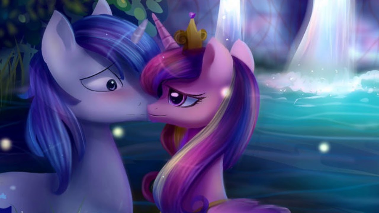 MLP FIM Prencess cadence and shining armor tribute - YouTube