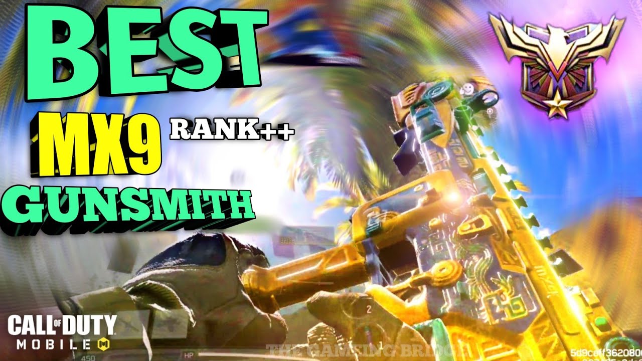 (60 FPS)Best MX9 Gunsmith | MX9 ATTACHMENTS FOR RANK MATCH | Best MX9 ...
