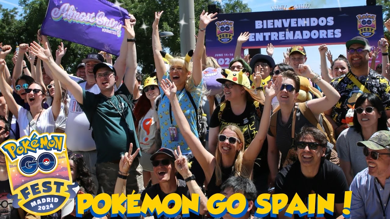 THE HEAT IS ON! Pokémon GO Fest Madrid! - YouTube