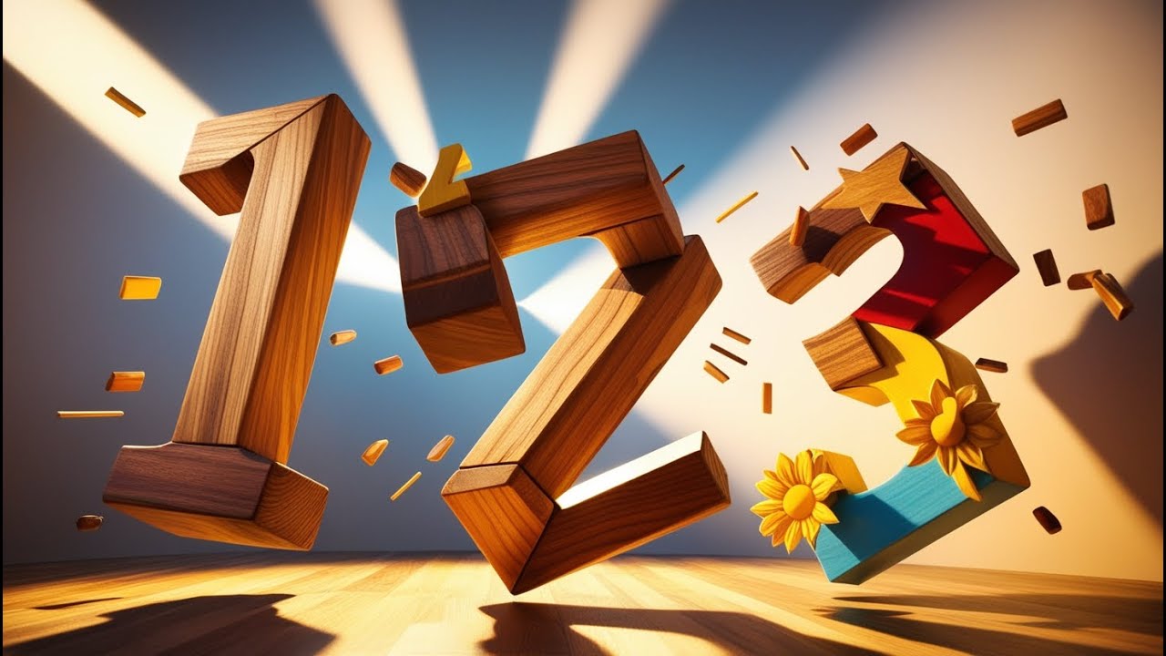 1 to 5 I Learn With Dancing Numbers I Counting Numbers I Mini Kids ...