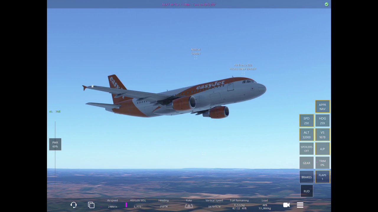 Infinite Flight pro London Gatwick to Paris - YouTube