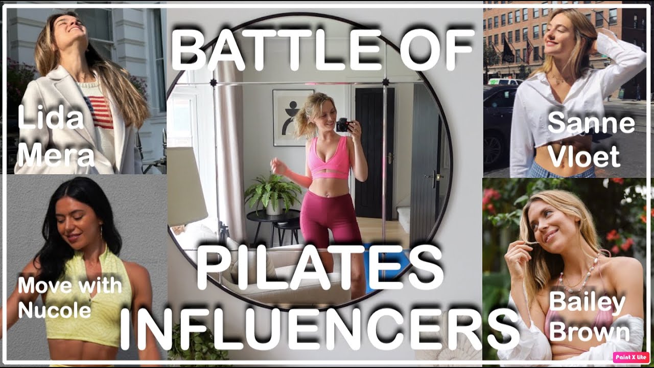This is the best FREE pilates workout! Sanne Vloet, Bailey Brown & more ...